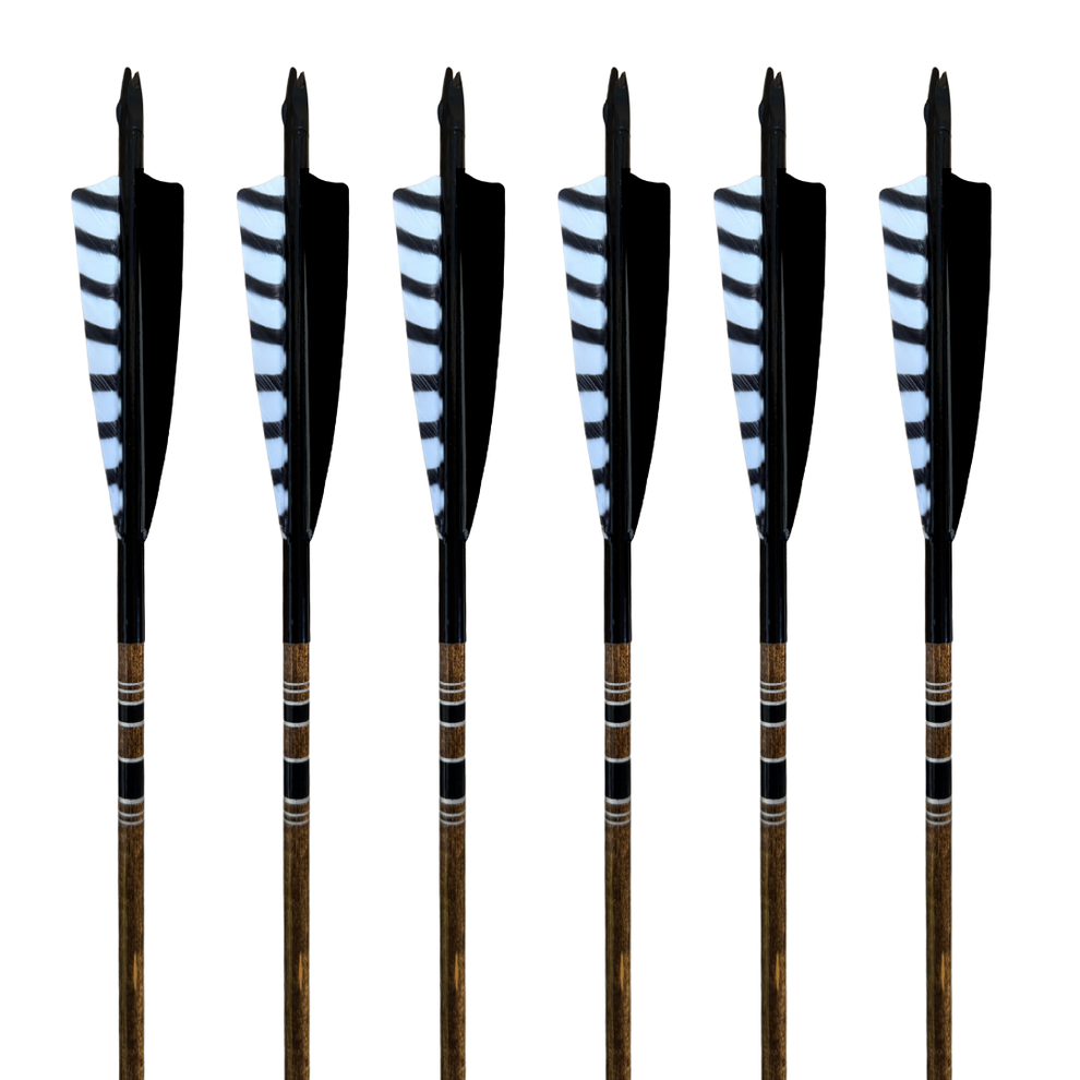 King Arrows - Traditional Arrows - Black Jack – Laurel Mountain Outfitters